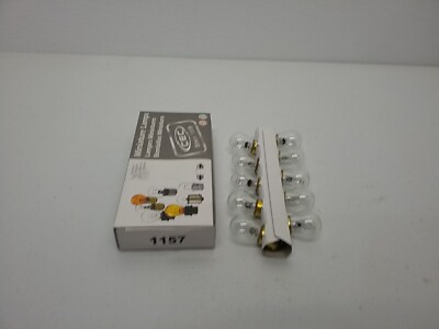 1157 CEC Miniature Lamps Box of 10 12.8/14 Volt 26.88/8.26 Watt ...