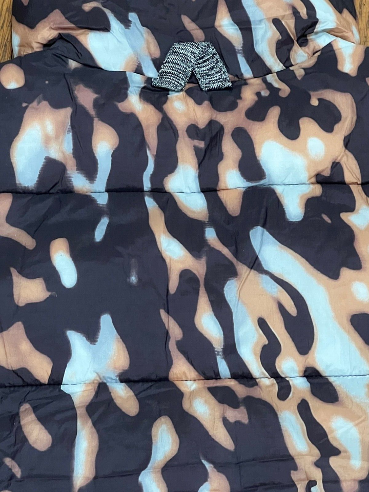 Free People FP Movement In A Bubble Puffer Vest Tortoise Shell sz XS ...