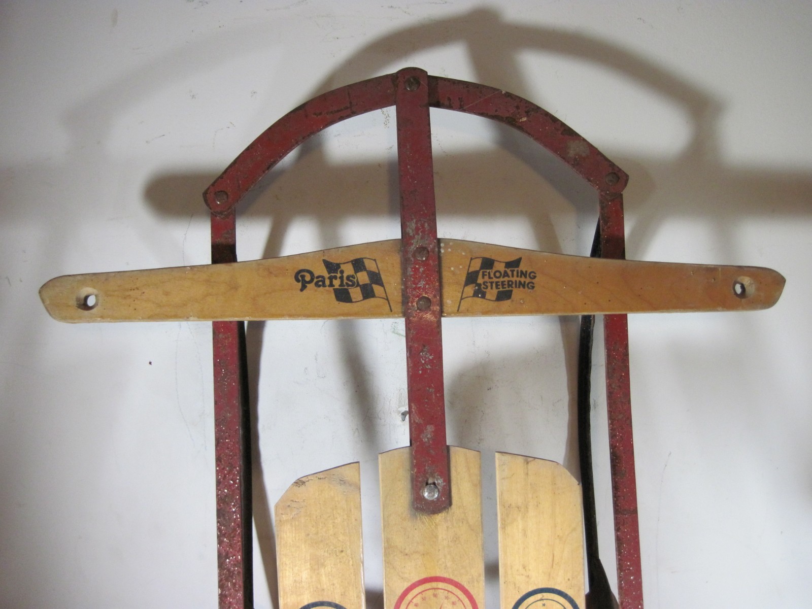 Vintage Paris Mfg Champion Fastback Snow Sled Toboggan Maine USA | eBay