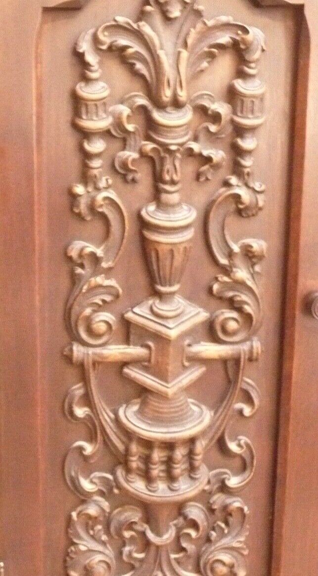 vintage SPARTON model 301: TWO ORNATE "to-die-for" FRONT DOORS 23 & 15/ ...