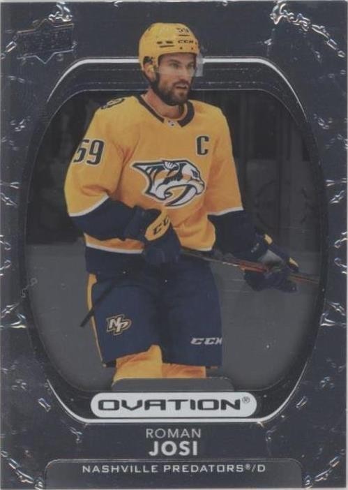 2021-22 Upper Deck Ovation - Roman Josi #83 Silver Foil for sale online ...