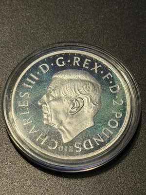 1oz silver .999 BRITANNIA “Northern Lights” coin - Striking colour ...