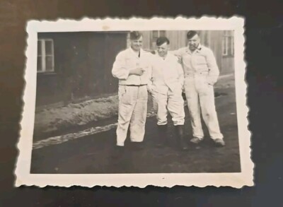 WW2 WWII German Third Reich Military LUFTWAFFE Soldiers Photo Smoking ...