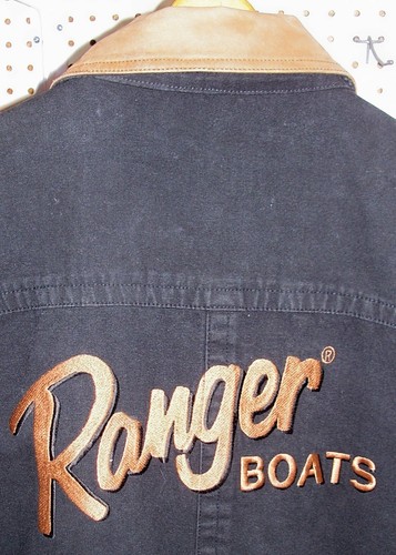 Men's Size Large Tall Black Ranger Boats Fishing Coat Jacket River ...