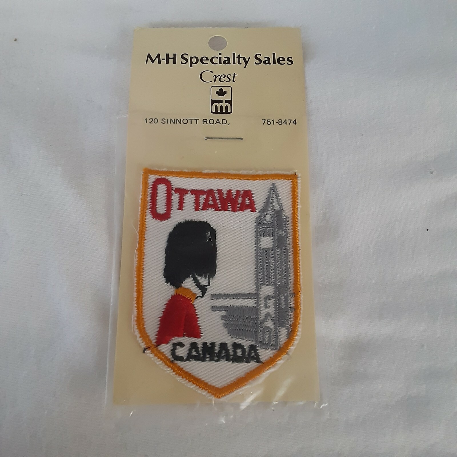 VTG OTTAWA, CANADA SOUVENIR PATCH-NIP | eBay