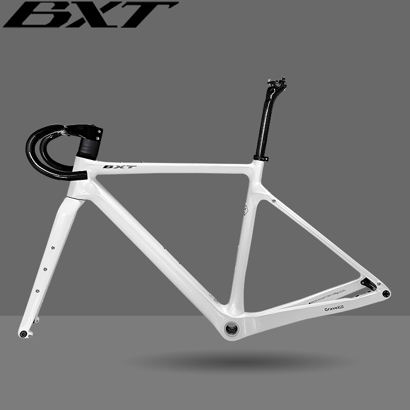 BXT Carbon Disc Brake Road Bike Frame Fully Hidden Road Bicycle Frame ...