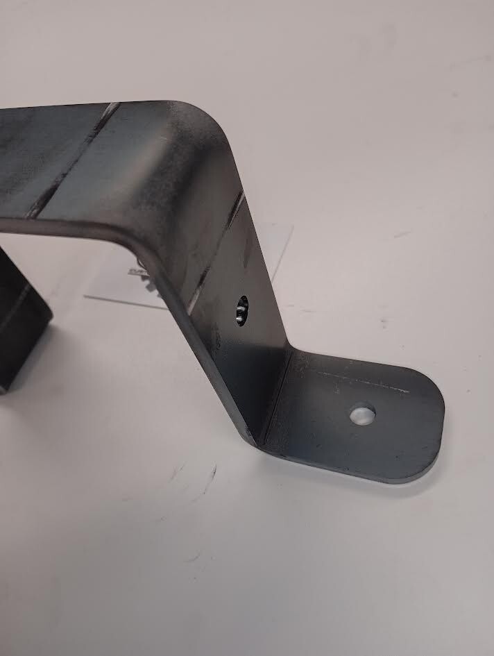 4x4 inch 100x100mm only Wall Band Fix Wooden Post To Wall Fencing Panel ...