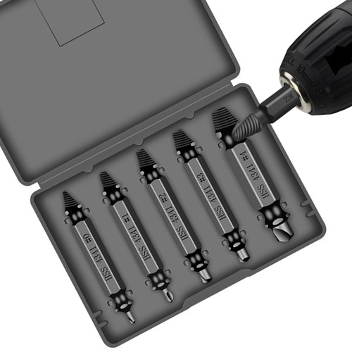 5pcs Stud Hand Tool Bolt Remover Screw Extractor Double Head Home ...