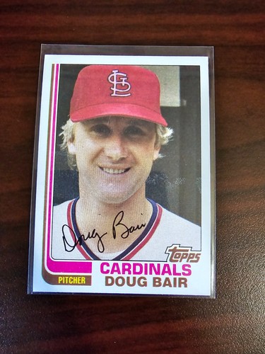 1982 Topps #262 Doug Bair St. Louis Cardinals #262 | eBay