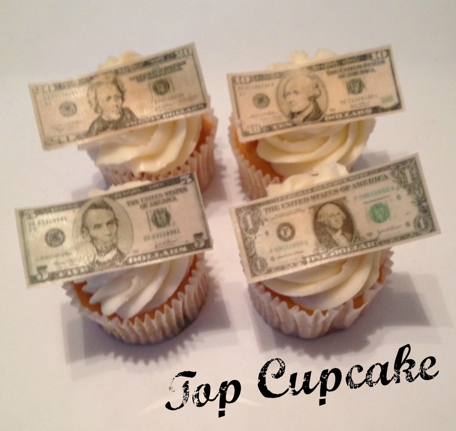 Edible Money Cupcake Toppers | eBay