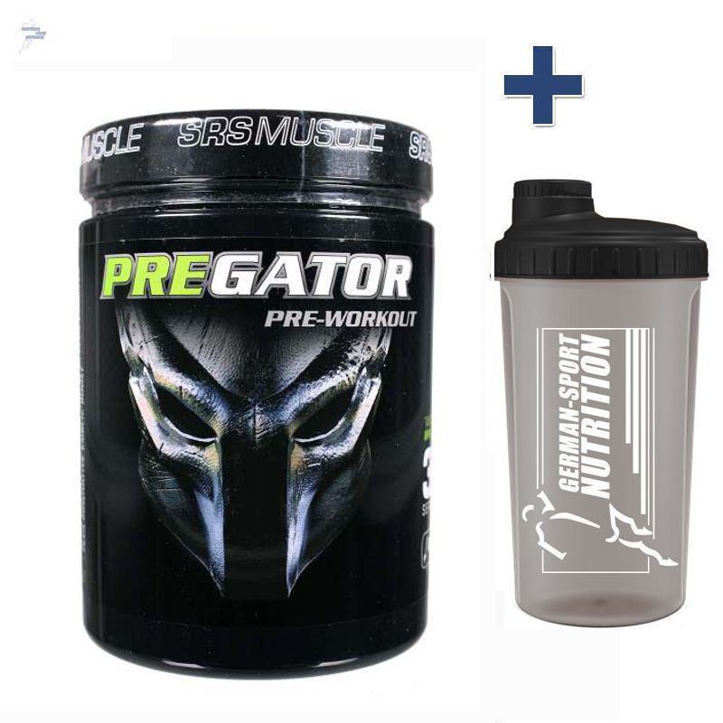SRS Muscle Pregator Pre-Workout Hardcore 448g mit 3.200mg Arginin ...