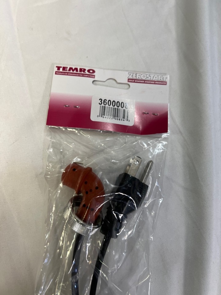 Zerostart & Temro Replacement Cord- Right Angle 2 pin plug 3600008 | eBay