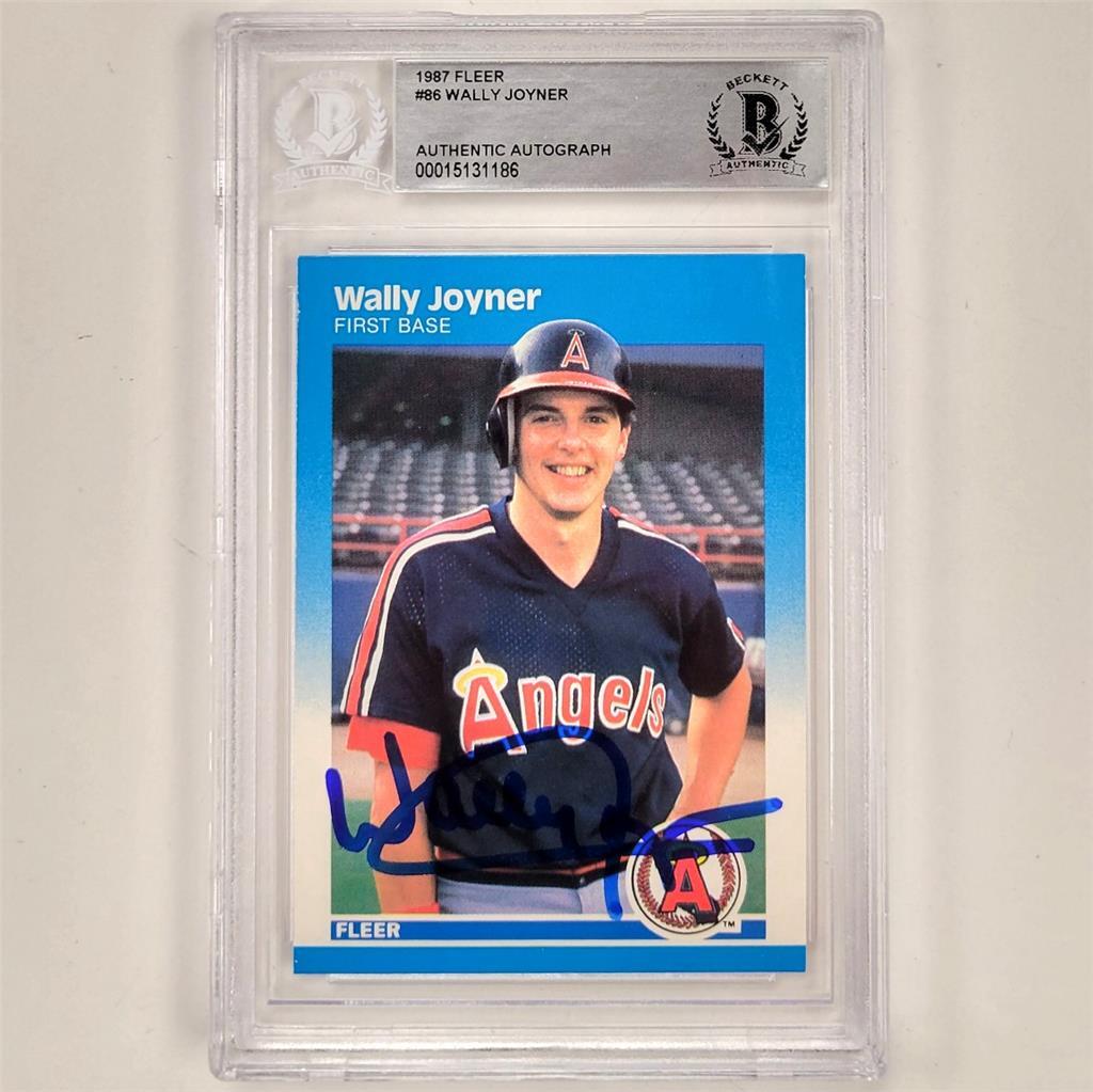 Wally Joyner Autographed Memorabilia | Signed Photo, Jersey ...