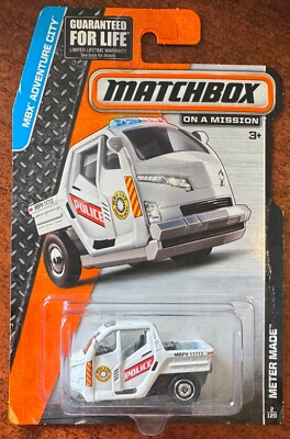 Mattel Matchbox MBX Police Meter Made | eBay
