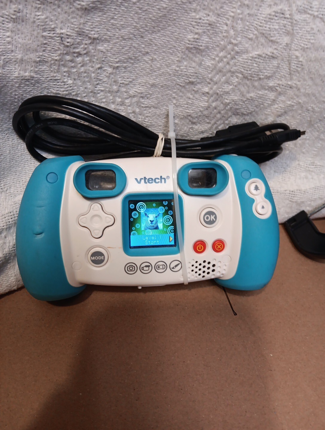 VTech KidiZoom Kids HD Video 1.3 Mp Digital Camera Works TESTED Blue VG ...