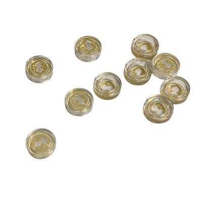 10 LEGO Tile,Round 1x1,Hourglass,Circles on Gold Background Trans-Clear ...