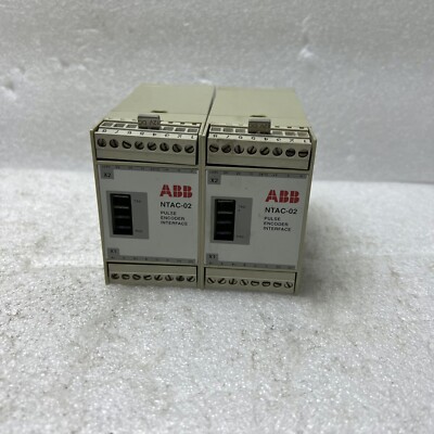 ABB NTAC-02 Pulse encoder interface DHL or FEDEX fast delivery #1L | eBay