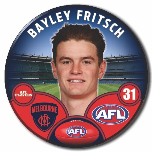 2023 AFL Melbourne Football Club - FRITSCH, Bayley | eBay