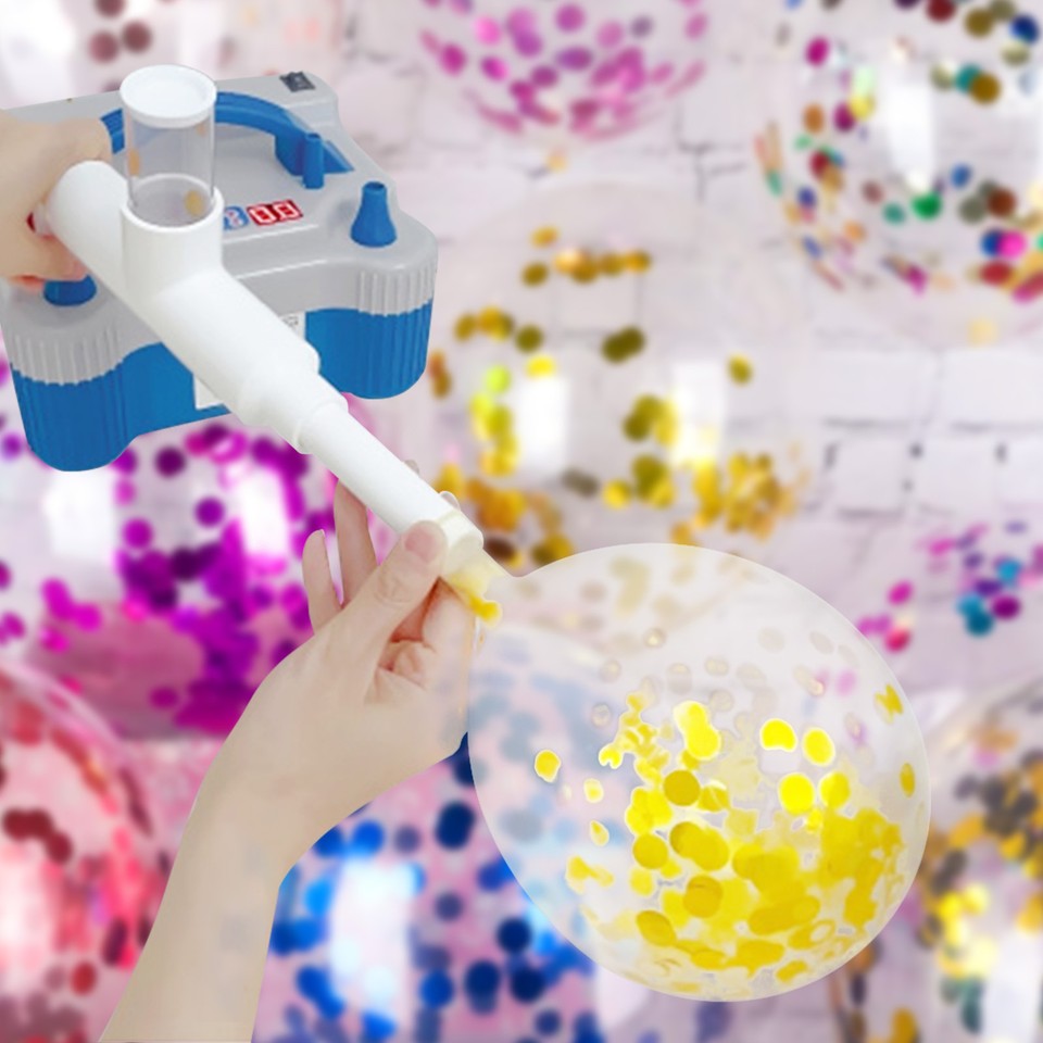 NEW DIY Balloon Expansion Stuffer Tool Filling Balloon Sequin Confetti ...