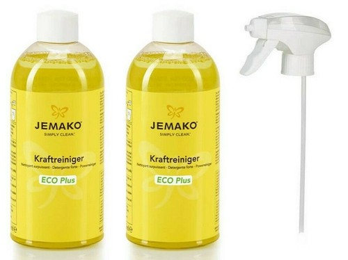Jemako Kraftreiniger EcoPlus gelb Set 2x 500ml mit Schaumpumpe ...
