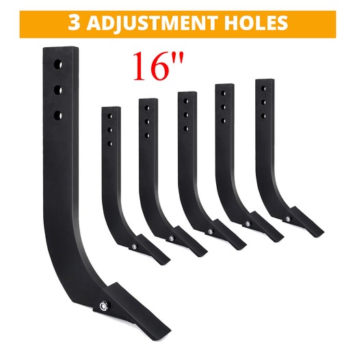 16'' Box Blade Shank Scarifier Shanks Teeth 3 Holes Box Scraper Shank ...