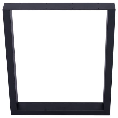 Square Table Legs 28x35, Wide Metal Desk Legs, Heavy Duty Steel, Dining ...