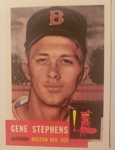1991 Topps 1953 Archives Ted Williams Gene Stephens Boston Red Sox | eBay