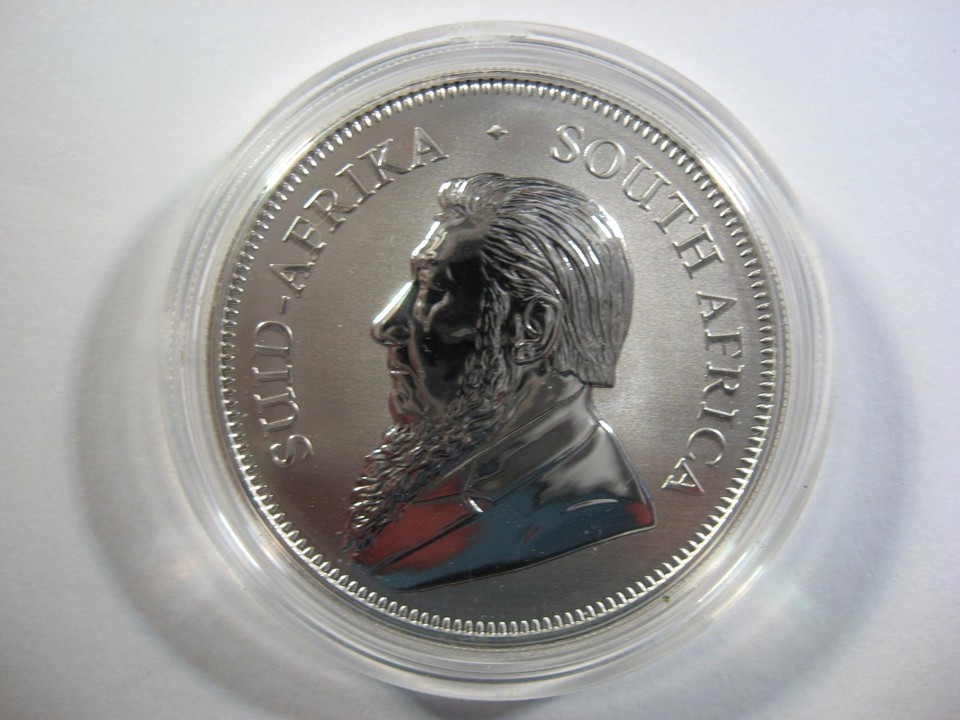 2017 South Africa 1 oz. .999 Silver Krugerrand 50th Ann. Premium Coin ...