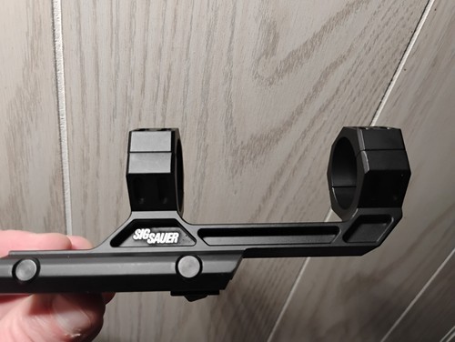 Sig Sauer Alpha 30mm Cantilever Scope Mount - Stainless Steel Matte ...