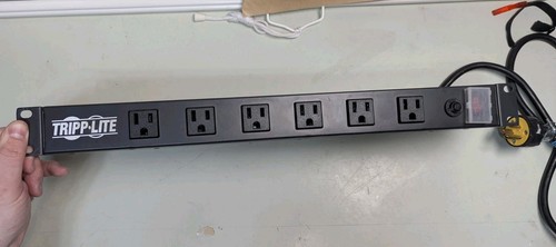 Tripp-Lite RS-1215-RA 12 Outlet PDU Power Strip 120V/15A 1U Rackmount ...