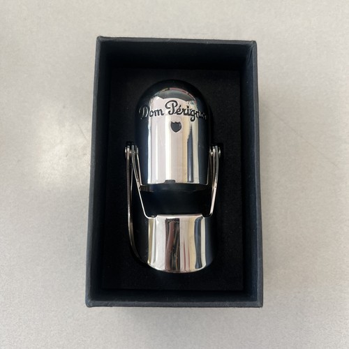 Dom Perignon Champagne Bottle Stopper Closure Recorker Silver Metal | eBay
