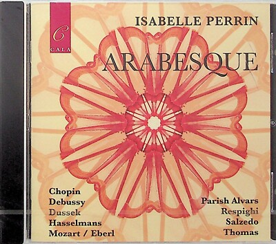 Isabelle Perrin – Arabesque, Piano Works CD SEALED* 2016 Debussy/Dussek ...