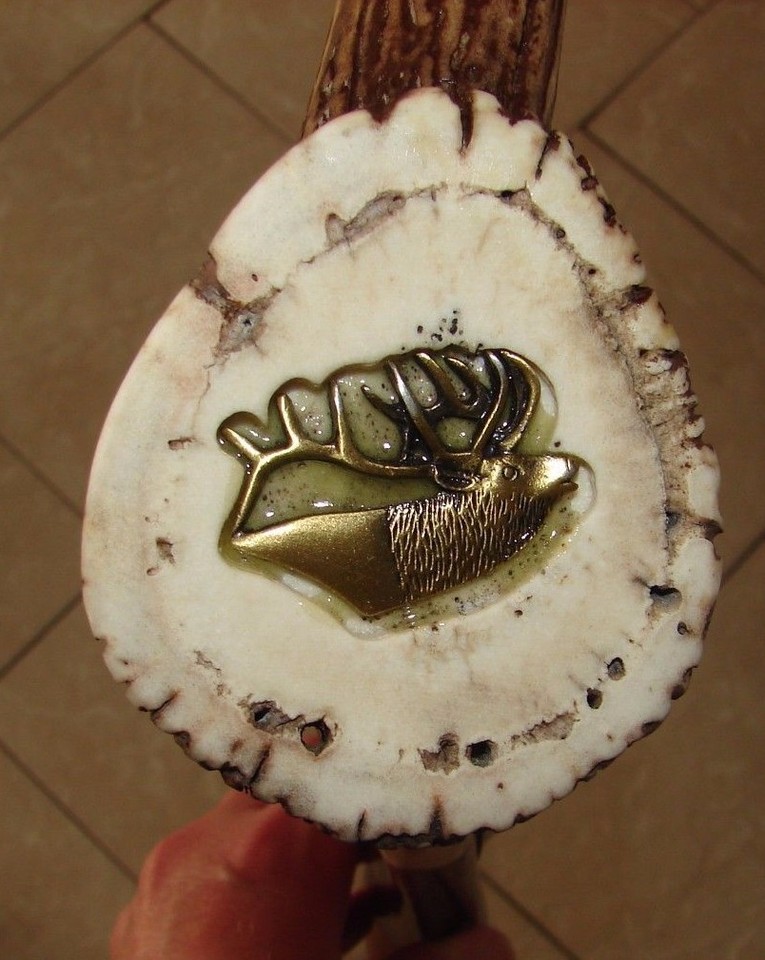 CANE ~ WALKING STICK from Bull Sex Organ - ELK HORN HANDLE CANES ALL ...