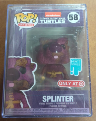 Funko Pop - TMNT - Turtles - Splinter # 58 - Art Series Target w/ Hard ...