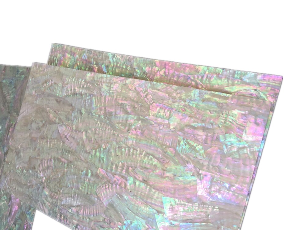 1x Shell Veneer Sheet Inlay 9 1/2"x5 1/2"x1/64" (240x140mm) Luthier B01 ...