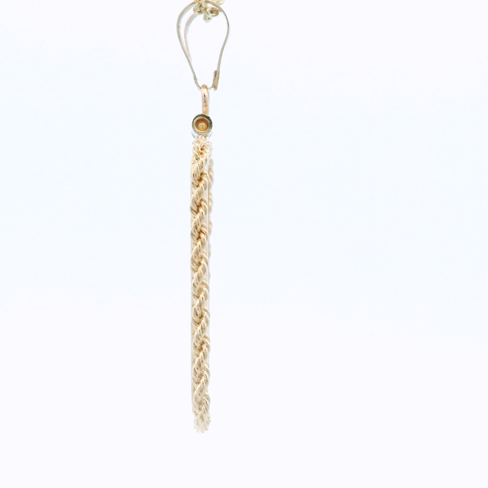 1/10 Oz American Gold Bullion in 14K Gold Rope Frame | eBay