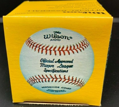 Vintage Wilson Official Major League Baseball A1010 in Original Box | eBay