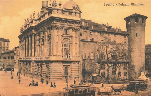 Postcard Palazzo Madama Torino Turin Italy | eBay UK