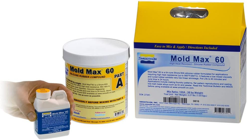 Mold Max 60 - High Heat Resistant Silicone Rubber Compound - Pint Unit ...
