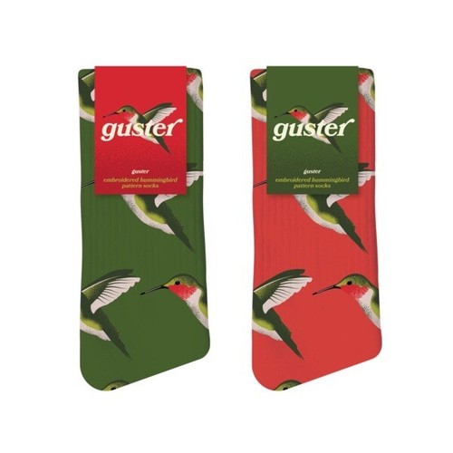 GUSTER HUMMINGBIRD SOCKS GREEN | eBay