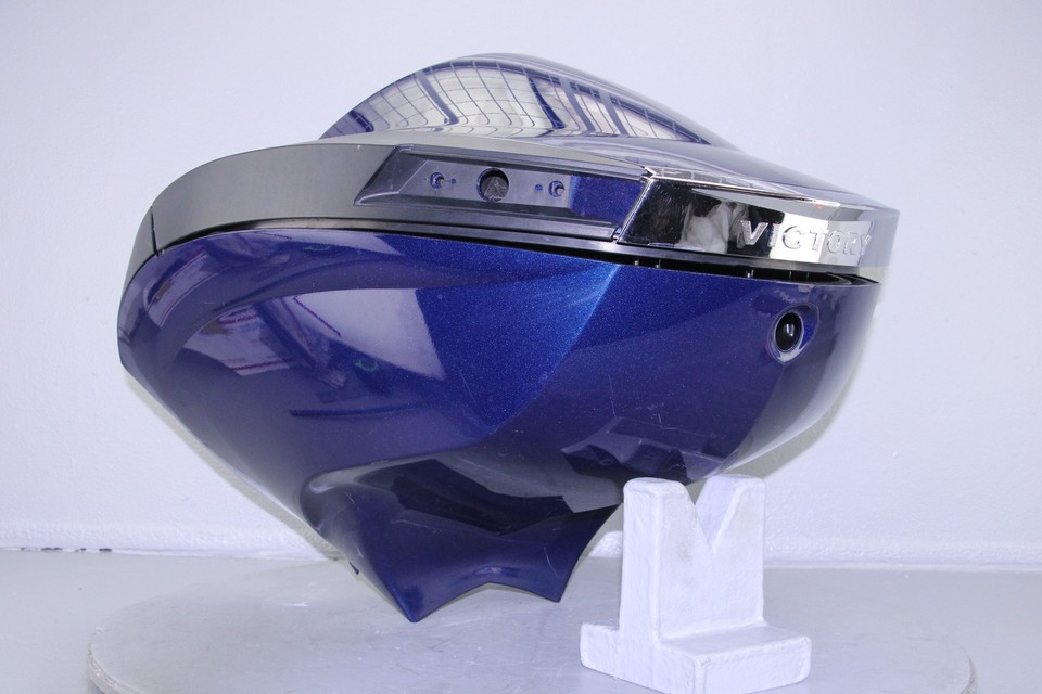 2012 Victory Vision COMPLETE Rear Trunk Box Tour Pak IMPERIAL BLUE ...