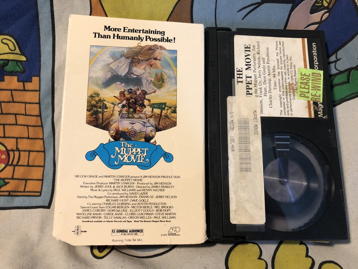 The Muppet Movie 1979 Vhs