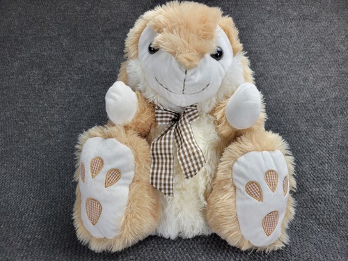Bunny Rabbit Brown Plush Stuffed Toy 15" | eBay