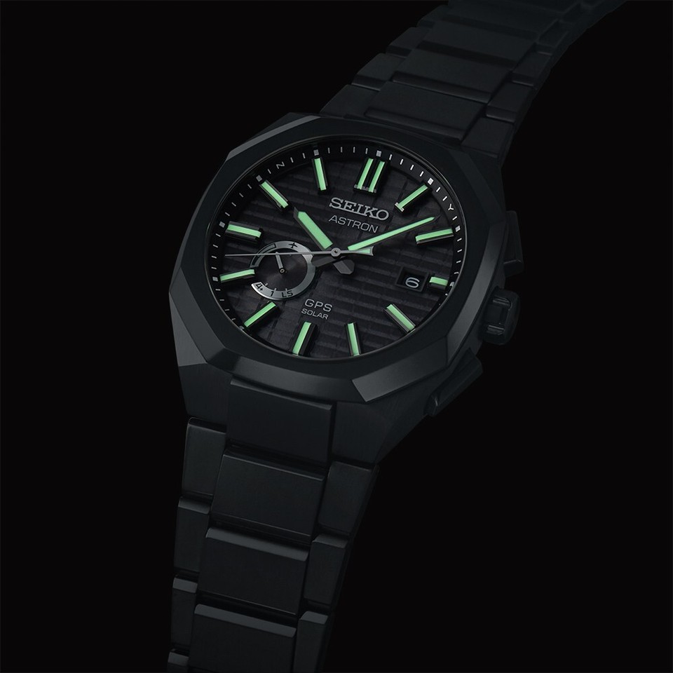 Seiko Astron Nexter DYNA SBXD015 GPS Solar Radio Analog Watch Black ...