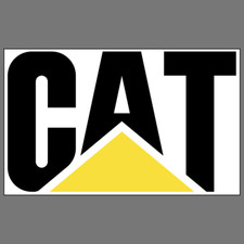 Caterpillar Cat Diesel Power Logo Decal Sticker Vinyl Loader Bulldozer ...