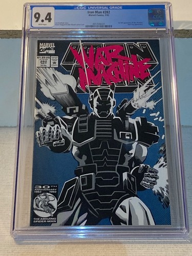 Iron Man (1968) # 282 CGC 9.4 (635596) 1st Full Appearance War Machine ...