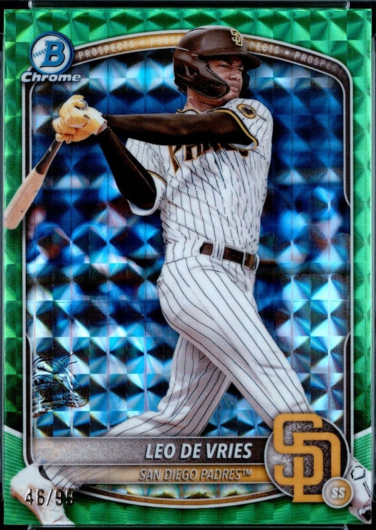 2025 Bowman Chrome - Prospects Leo De Vries, Leo De Vries #BCP-204 ...