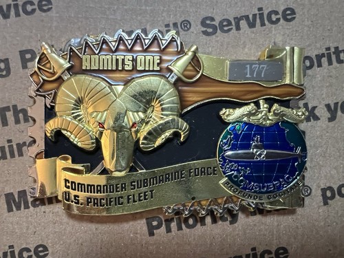 US Navy Commanders Submarine Force U.S. Pacific Fleet Military ...