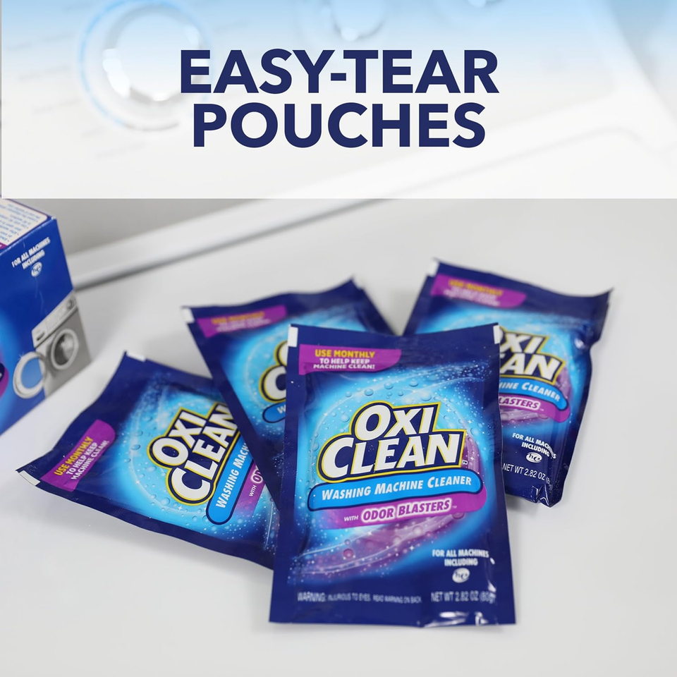 Washing Machine Cleaner with Odor Blasters, 4 Count | eBay Australia