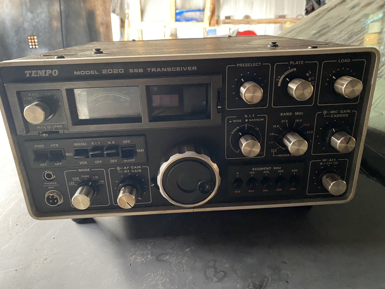 Tempo 2020 SSB HF Transceiver (rare 1975) working | eBay